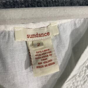 Sundance | Dresses | Sundance Maxi Dress 2 Small White Crochet Lace ...
